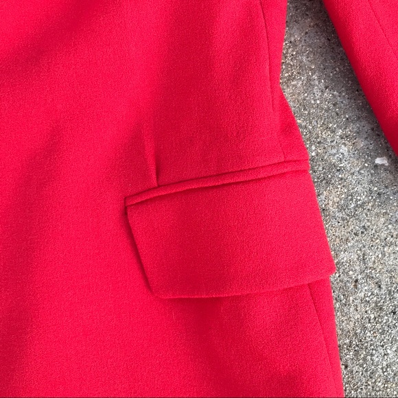 Ellen Tracy | Jackets & Coats | Ellen Tracy Vintage Bold Red Blazer ...